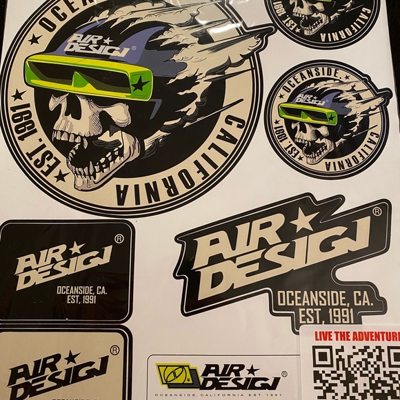 Ford | Accessories | Air Design Racing Sticker Decal Sheet Chevy Ford ...